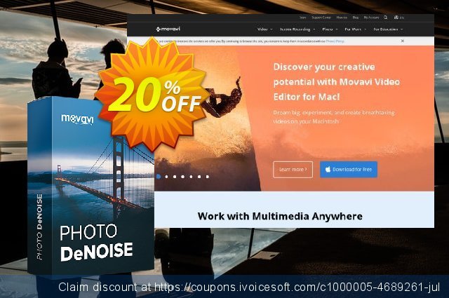 [16% OFF] Movavi Photo DeNoise Coupon code, Jul 2020 - iVoicesoft