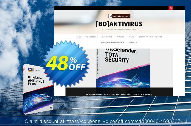 [48% OFF] Bitdefender Antivirus Plus 2019 Coupon code, Jun 2020 ...