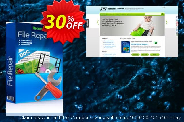 [30% OFF] RS File Repair 1.1 Coupon code, Jun 2020 - iVoicesoft
