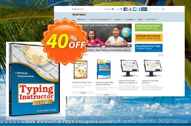 [40% OFF] Typing Instructor Gold Coupon code, Aug 2020 - iVoicesoft
